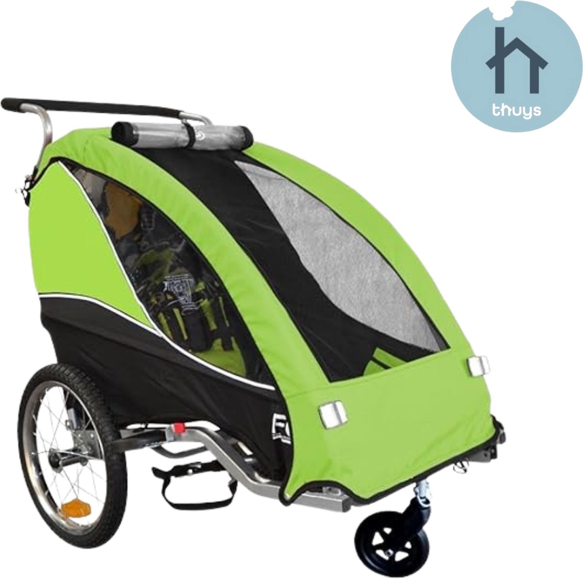 Thuys - Fietskar voor Kinderen - Kinderfietskar - Veilig - Comfortabel ...